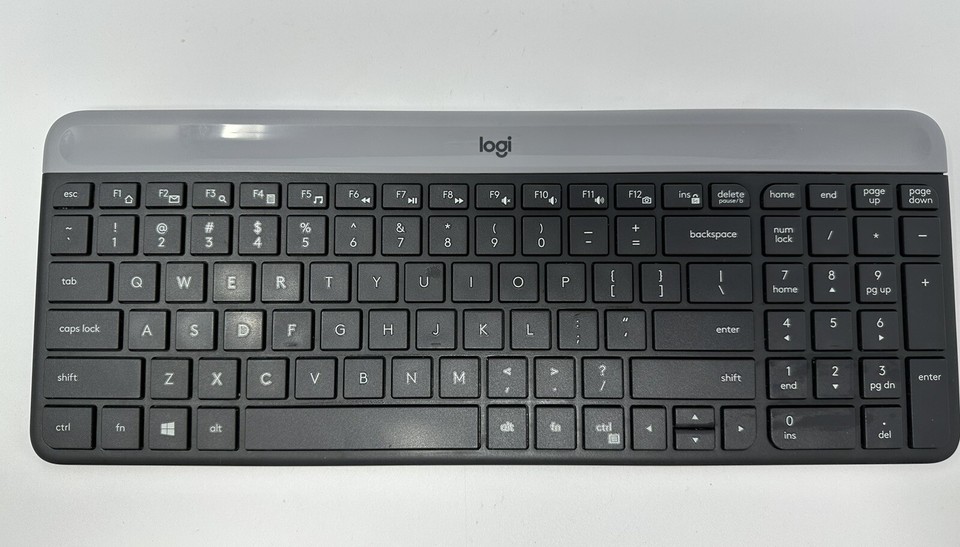 Logitech Slim Wireless just Keyboard without Mouse | eBay