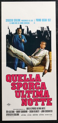 Capone (1975) Italian movie poster - Ben Gazzara - Susan Blakely | eBay