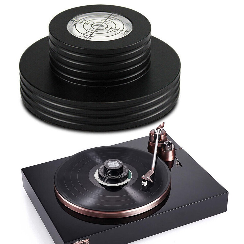 Aluminum Record Weight Clamp Vinyl LP Turntable Disc Stabilizer with ...