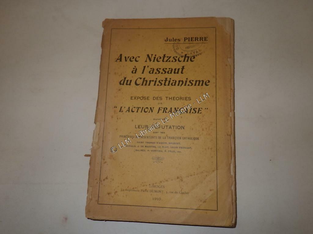 1910.Action française.Nietzsche assaut christianisme.Jules Pierre | eBay