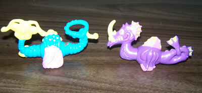 1986 Mix'em Up Monsters McDonalds Happy Meal Toy - 2 Gropple Blue and ...