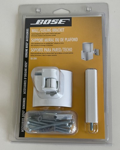 Genuine Bose UB-20W Wall/Ceiling Speaker Mounting Bracket (White) - NIP ...