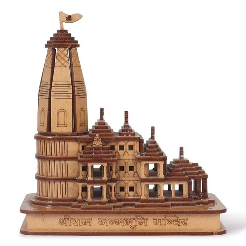 Shree Ram Mandir Ayodhya Model for Home Office Shop Decorative Items US ...