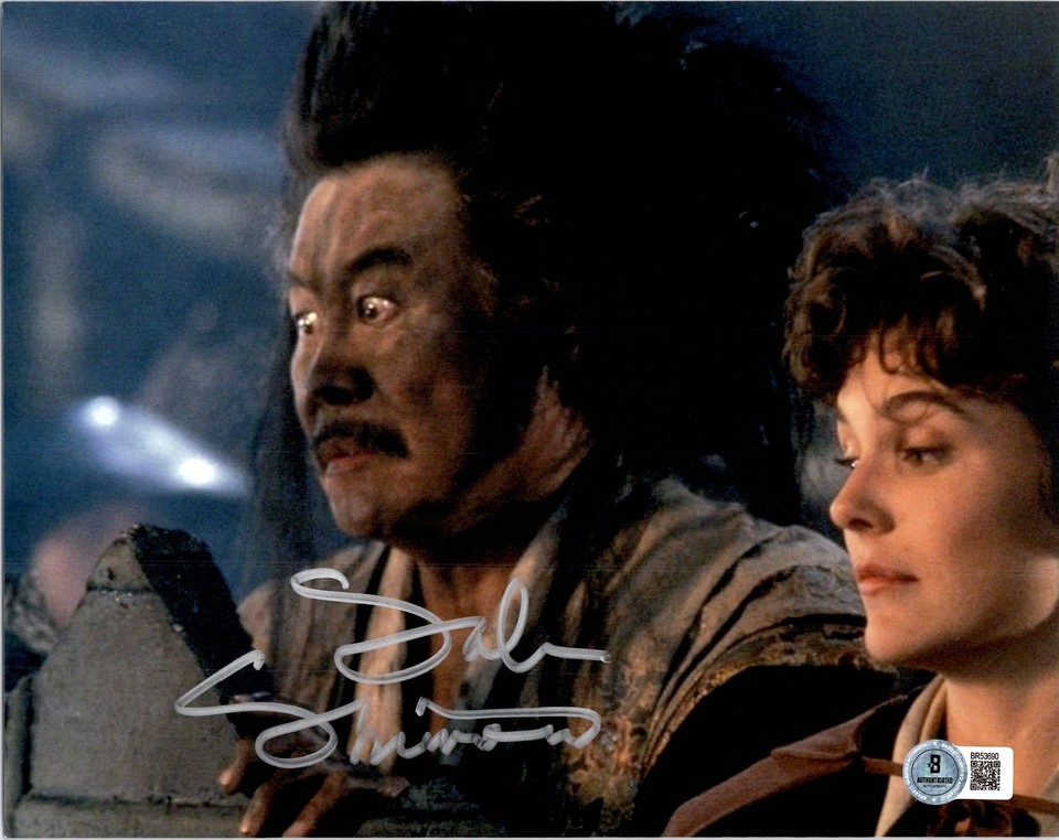 SAB SHIMONO SIGNED AUTOGRAPH 8X10 PHOTO ACTOR BECKETT BAS COA | eBay