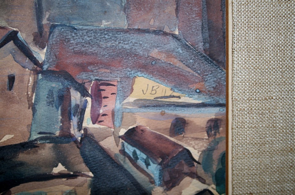 Joseph Anthony Buzzelli - Watercolor - Signed | eBay