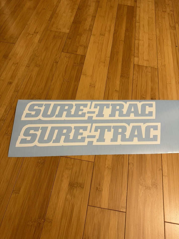 Sure-Trac Trailer Replacement 18” Stickers Outline (set Of 2) Dump ...