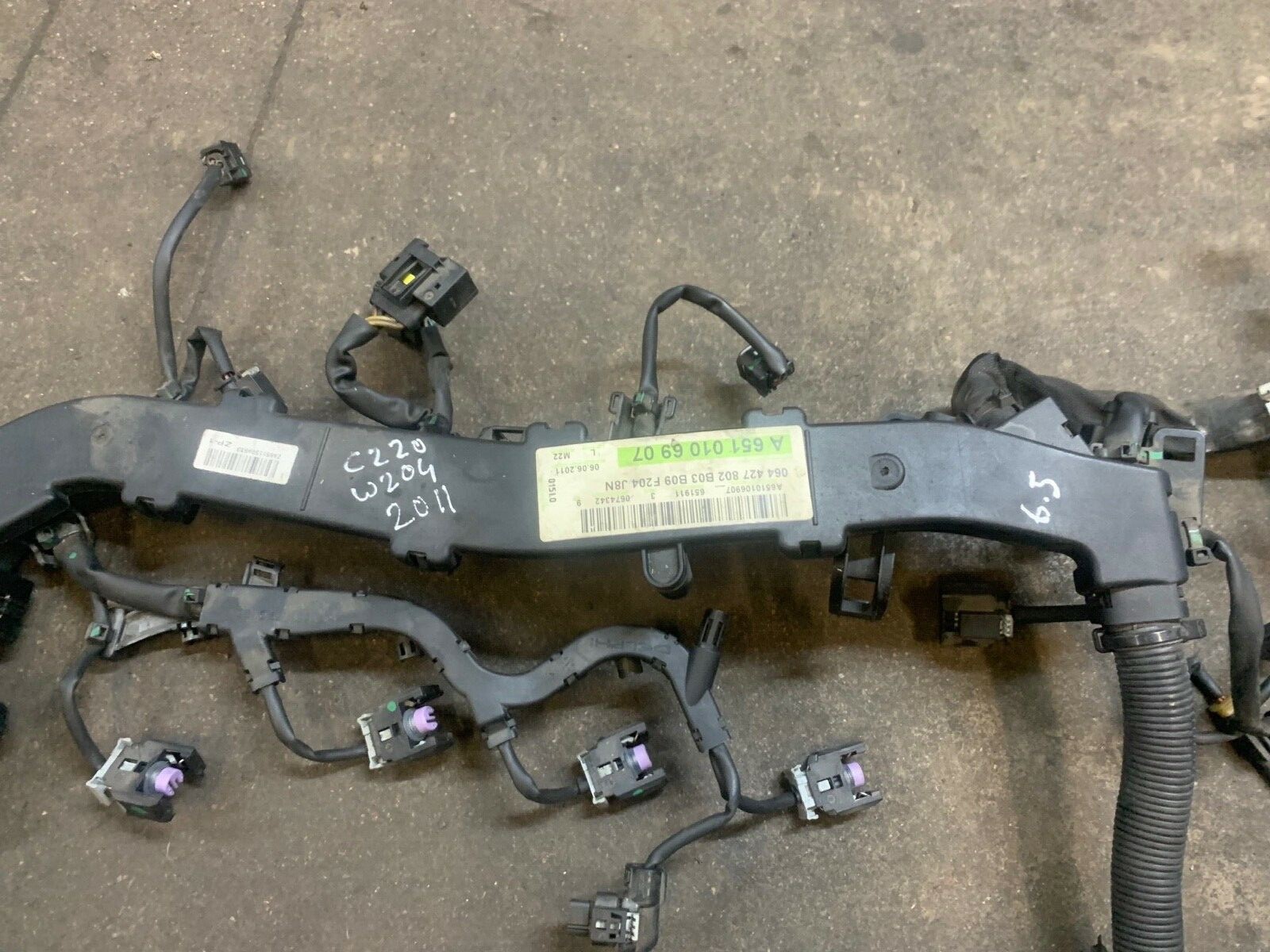 B187 MERCEDES BENZ A0075409181 1703788 Motor ECU Engine Module Unit ...