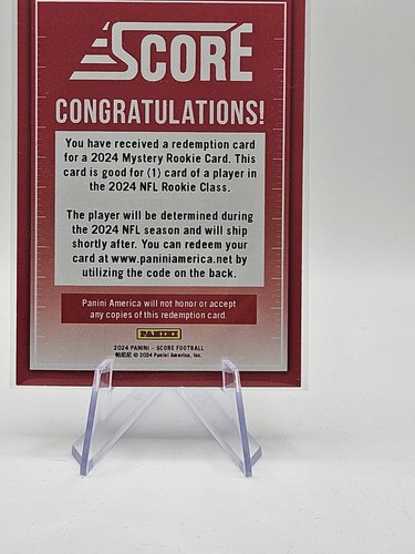 2024 Score Football Mystery Rookies Redemption #1 Daniels?? Williams??🔥 ...