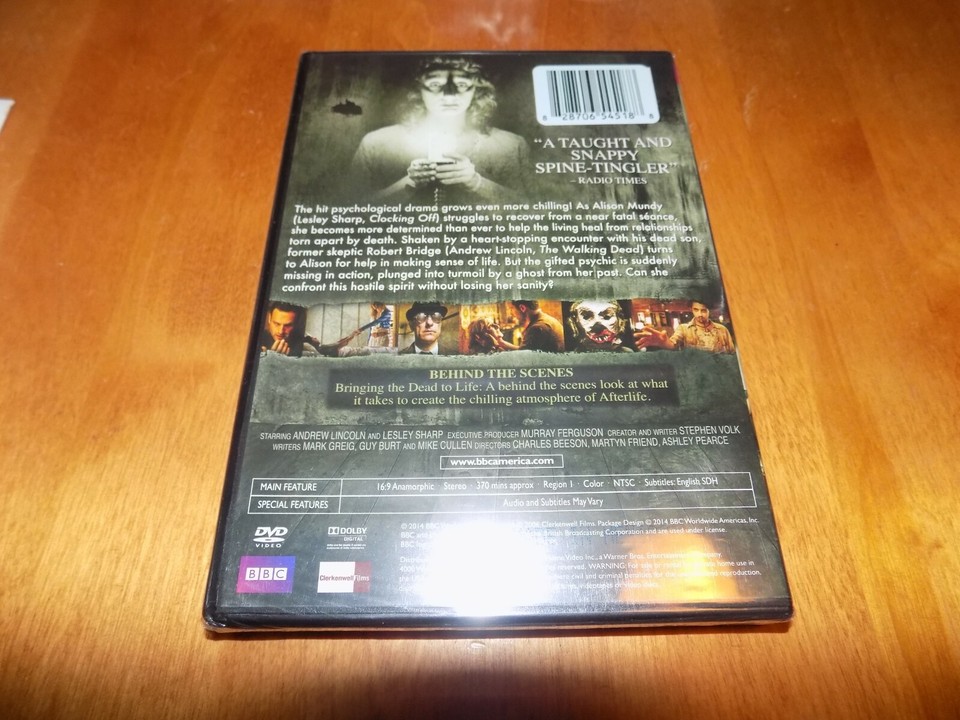 AFTERLIFE SEASON 2 Two BBC TV Supernatural Ghosts Reg1 Series 2-DISC ...