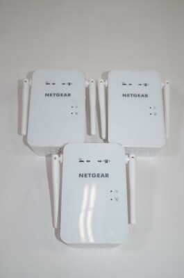 Lot of 3 NETGEAR AC750 Dual-Band Wifi Range Extender EX6100v2 | eBay