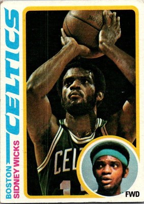 Sidney Wicks 1978-79 Topps Chewing Gum #109 Boston Celtics | eBay