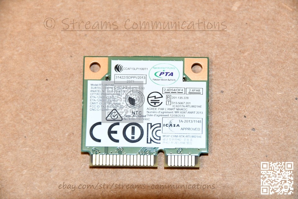 ASUS M32CD Desktop PC Wireless Wi-Fi Card with Bluetooth (Realtek ...