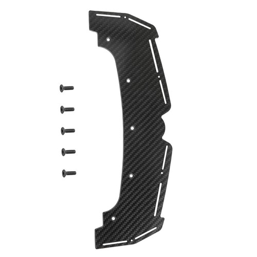 New 1/7 RC Car Front Splitter Lower Bumper Carbon Fiber For ARRMA F1 ...