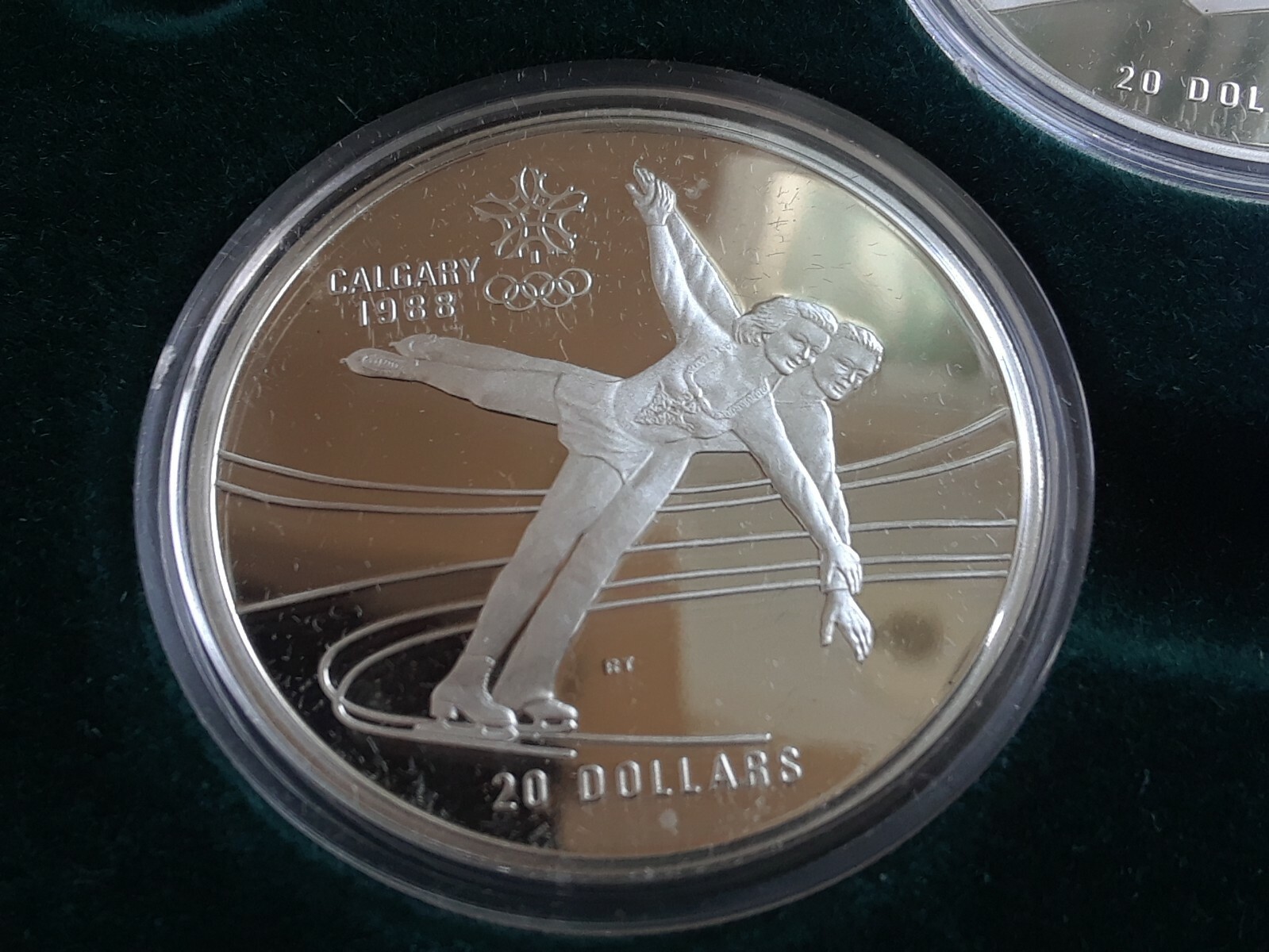 Canada, Calgary 1988 Olympics 10 silver coins set. | eBay