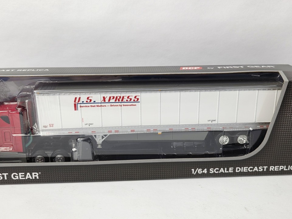 DCP 1/64 US XPRESS FREIGHTLINER CASCADIA & DRY GOODS TRAILER VERY NICE ...