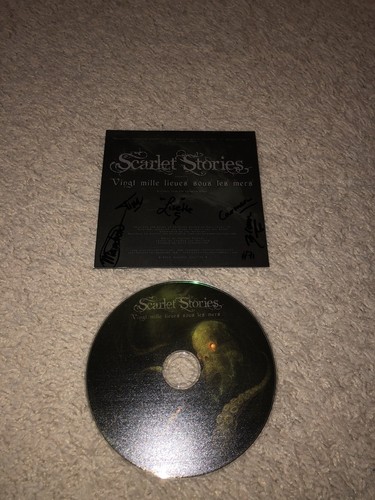 SIGNED/RARE! Vingt...By Scarlet Stories CD Prog R/M Ayreon Ambeon Dream ...