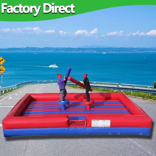 4x4m PVC Inflatable Gladiator Game Inflatable Jousting Arena Fighting ...