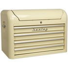 700 x 450 x 495mm RETRO CREAM 4 Drawer Topchest Tool Chest Lockable ...