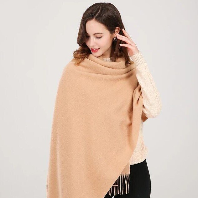 Winter Scarf Pashmina Shawl Wrap for Women Long Large Warm Thick ...