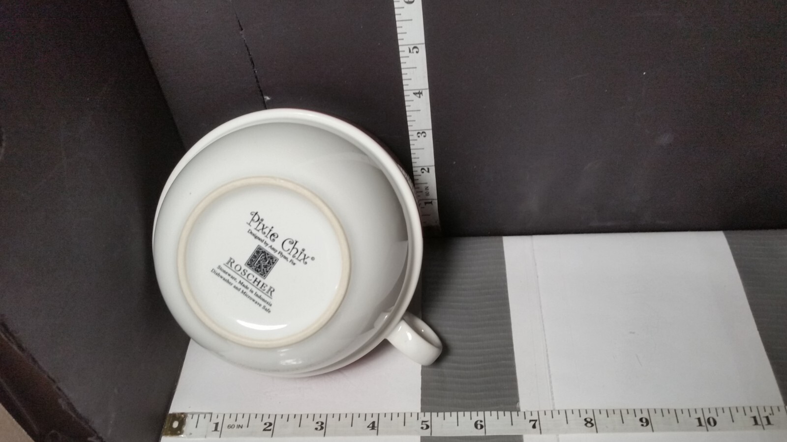 Coffee Mug; Soup Cereal Bowl - Pixie Chix Roscher Fairy Cup Bowl/Cup w/Handle | eBay