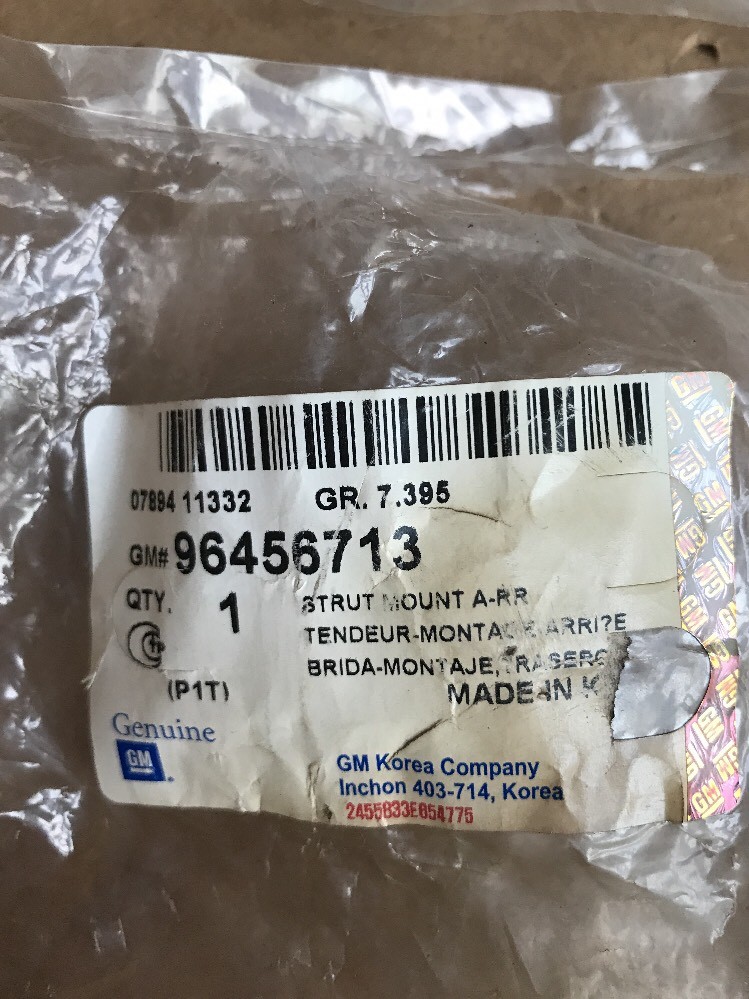 96456713 New OEM GM Strut Mount | eBay
