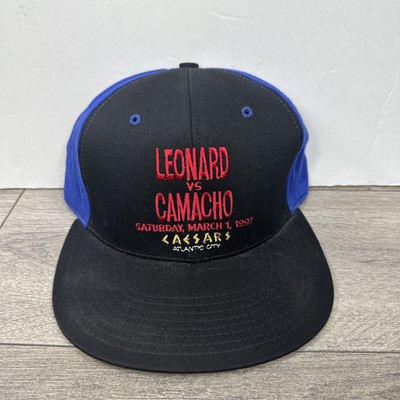 Sugar Ray Leonard vs. Hector Camacho Vintage SnapBack boxing Hat Cap ...