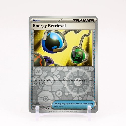 Energy Retrieval - 171/198 Scarlet & Violet Reverse Holo Common Trainer ...