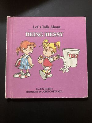 Lets Talk About Being Messy Vtg 1984 Children’s Book | eBay