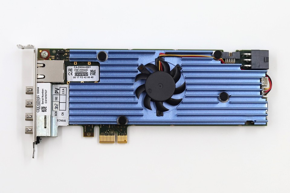 Amulet Hotkey Quad-Port PCIe Workstation Display Card P/N: CA-DXH4-0001 ...