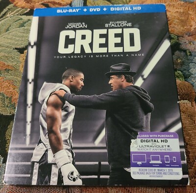 Creed (Blu-ray/DVD, 2016, 2-Disc Set, Canadian Includes Digital Copy ...