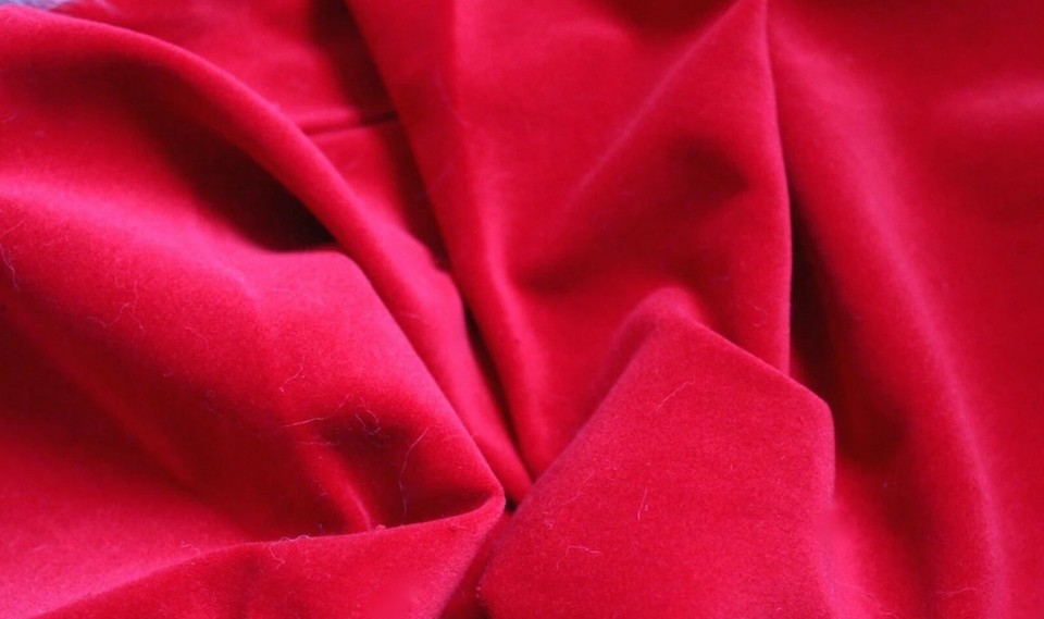 Cotton Velvet Material in 25 Colours, Crafts, Clothes and Cushion Toys ...