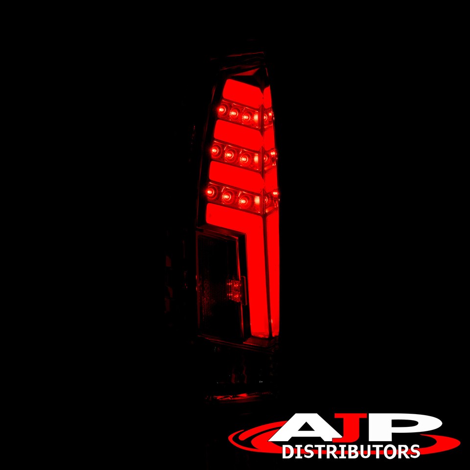 Red Lens Neon Tube LED Tail Lights Lamps For 1988-1998 Chevy C10 C1500 ...