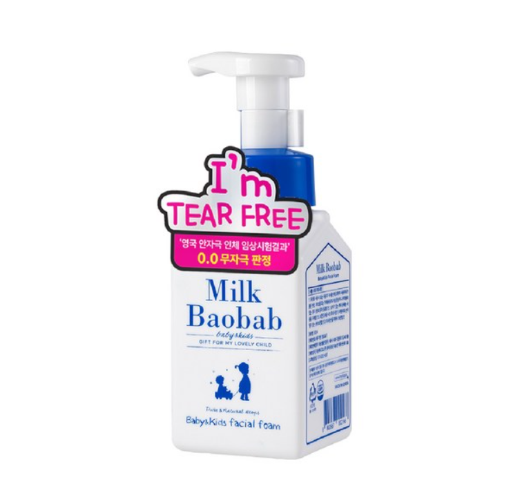 Milk baobab Baby & Kids Tier Free Facial Foam Orange Scent 300ml / 10 ...