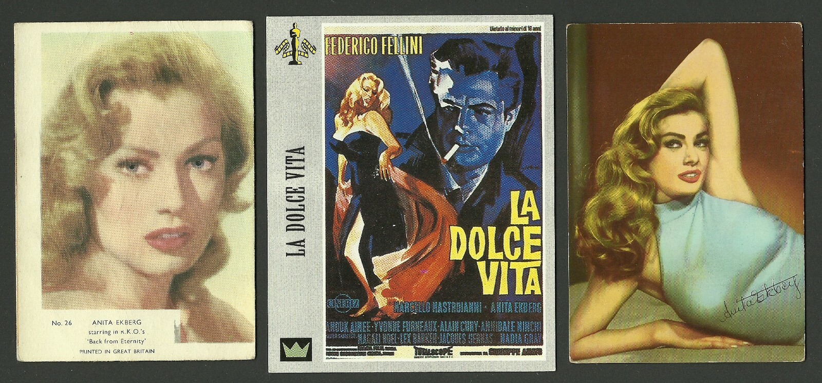 Brigitte Bardot Fab Card Collection Female Actress Model The Sweet Life ...