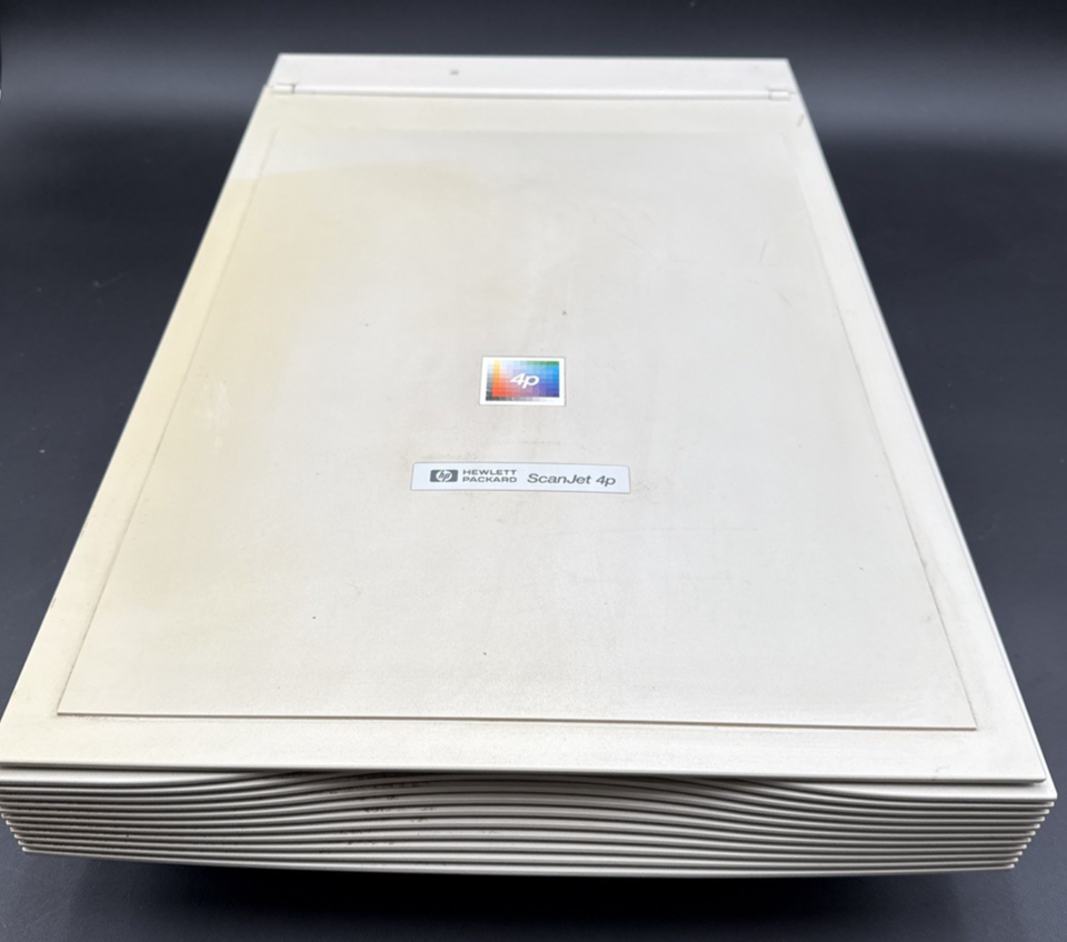 HP - ScanJet 4P - Flatbed Scanner HP Scanner - C1130A Legal Paper Size ...