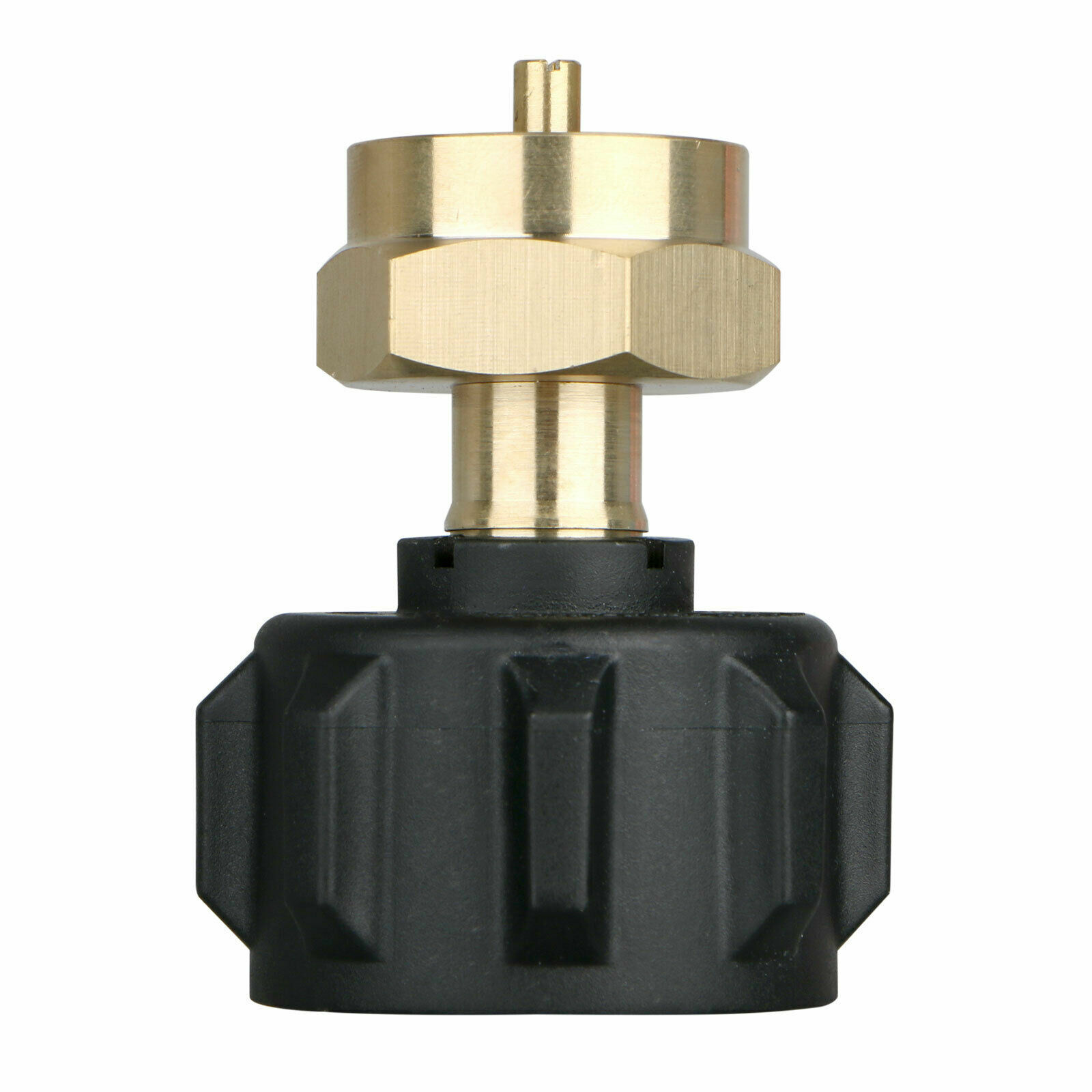 SMAD Brass Propane Refill Adapter Lp Gas 1Lb Cylinder Tank Coupler ...