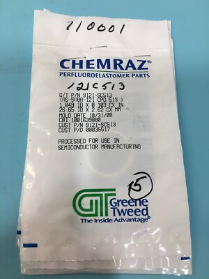 CHEMRAZ 9121-SC513 O-RING, AS-568A-121 CPD 513, 2-121-513SC , 116000 | eBay