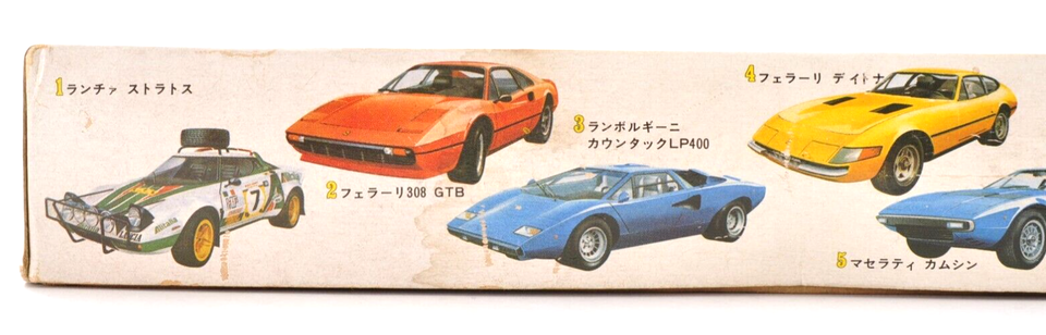 Vintage Ikko Mokkei Ferrari 365 GTB/4 Daytona 1/32 Scale Wind-Up Model ...