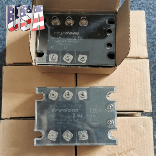 1PCS Crydom D53TP50D 3-Phase Output 530VAC 50A Input 4-32VDC Solid ...