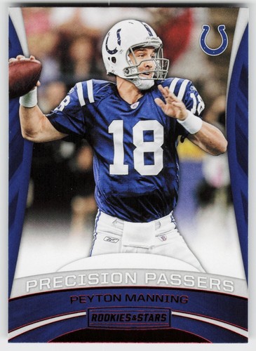 2017 Panini Rookies & Stars - Precision Passers Peyton Manning #18 Colts | eBay
