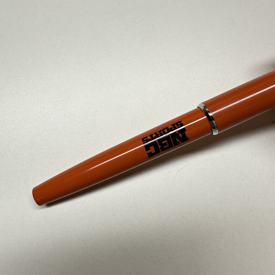 Parker Big Red Ballpoint Pen Vintage 1970s - Chrome Trim NBC Sports ...