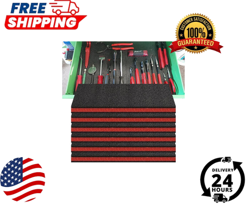 6 Pack Tool Box Foam Inserts for Cases,Tool Box Liner Polyethylene ...
