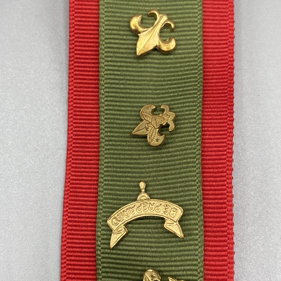 Vintage BSA Boy Scouts of America Insignia Pins patch Bear Wolf Tiger ...