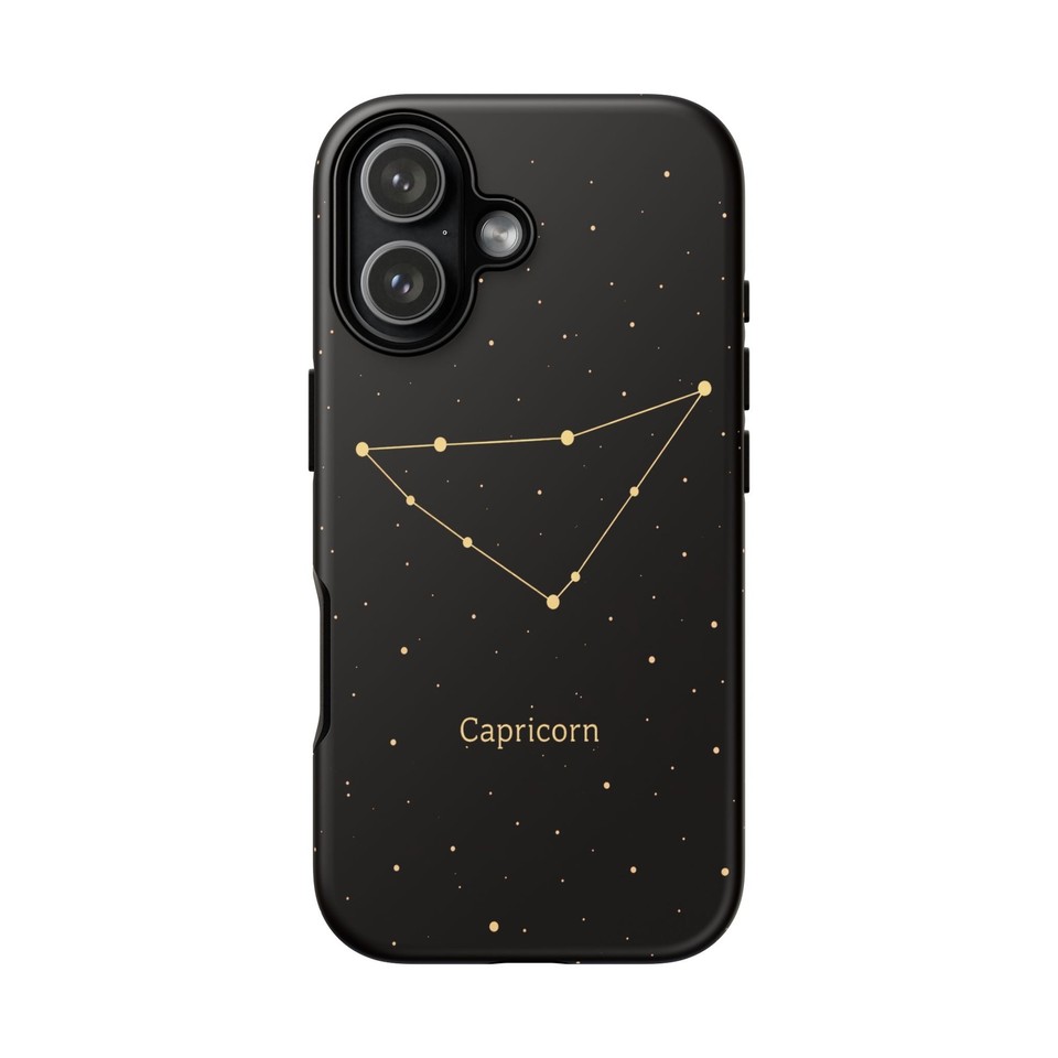 Capricorn Zodiac Phone Case Constellation Astrology Tough Cover | eBay