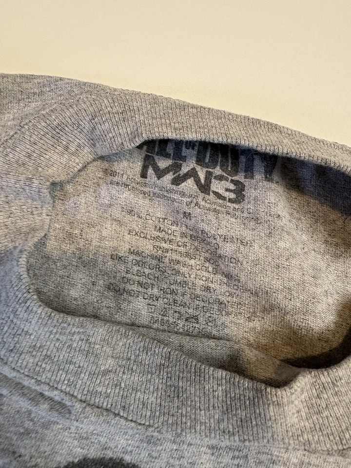 VTG Y2K Call Of Duty MW3 Promo Shirt SZ M | eBay