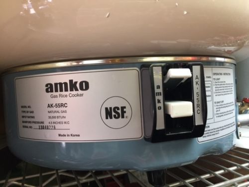 AMKO GAS RICE COOKER ( LP GAS ) | eBay