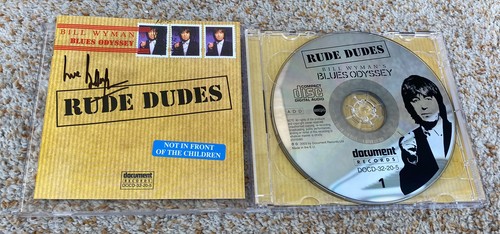 Bill Wyman Signed CD Rude Dudes Rolling Stones | eBay