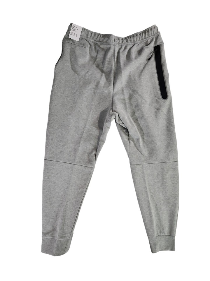 Nike Sportswear Tech Fleece Tapered Joggers Heather Grey Mens XL CU4495 ...