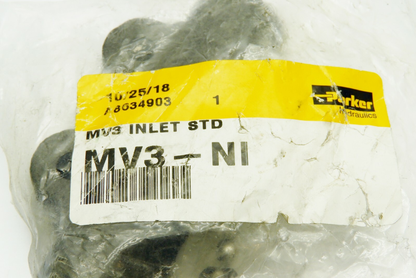 New Parker MV3-NI StackValve Inlet MV3 Inlet Standard A634903 | eBay