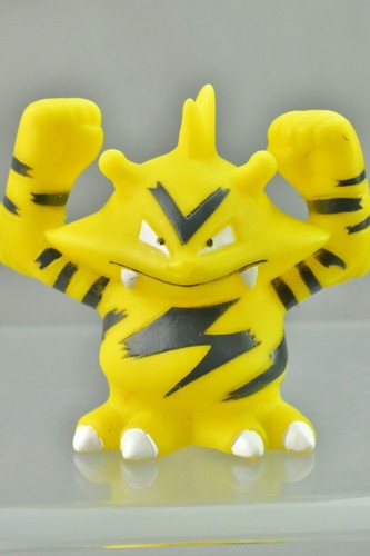Pokemon Electabuzz Finger Puppet Mini Figure Bandai Nintendo 1997 | eBay